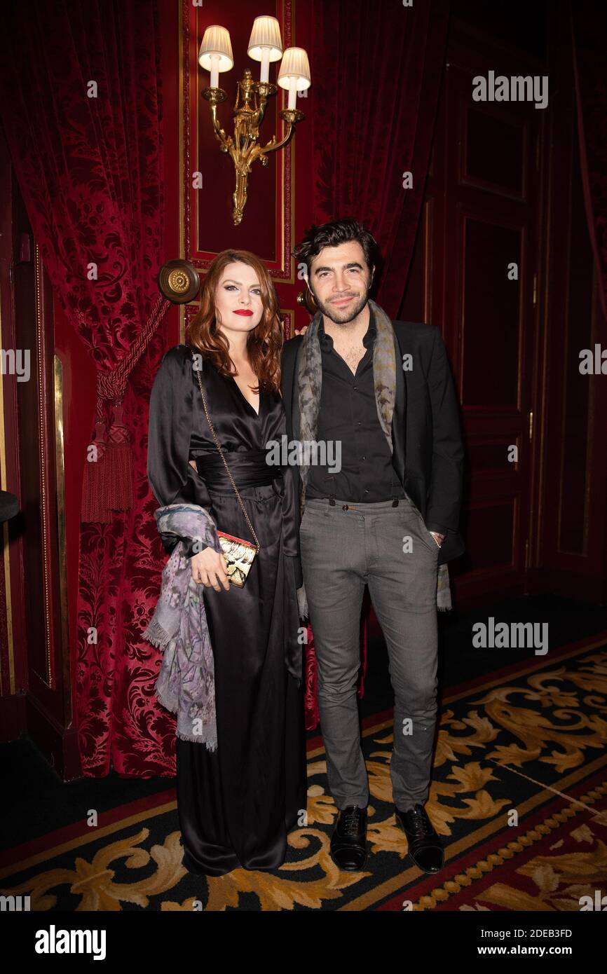 Singer Elodie Frege and her boyfriend Gian Marco Tavani attend the 7000 ...