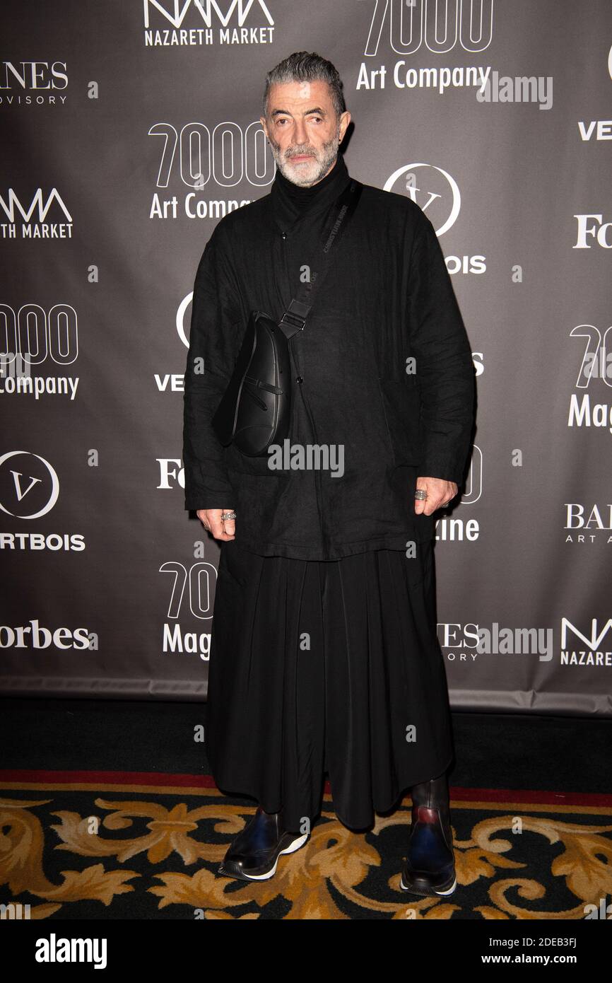 Fashion-show producer, Etienne Russo attends the 7000 magazine gala ...