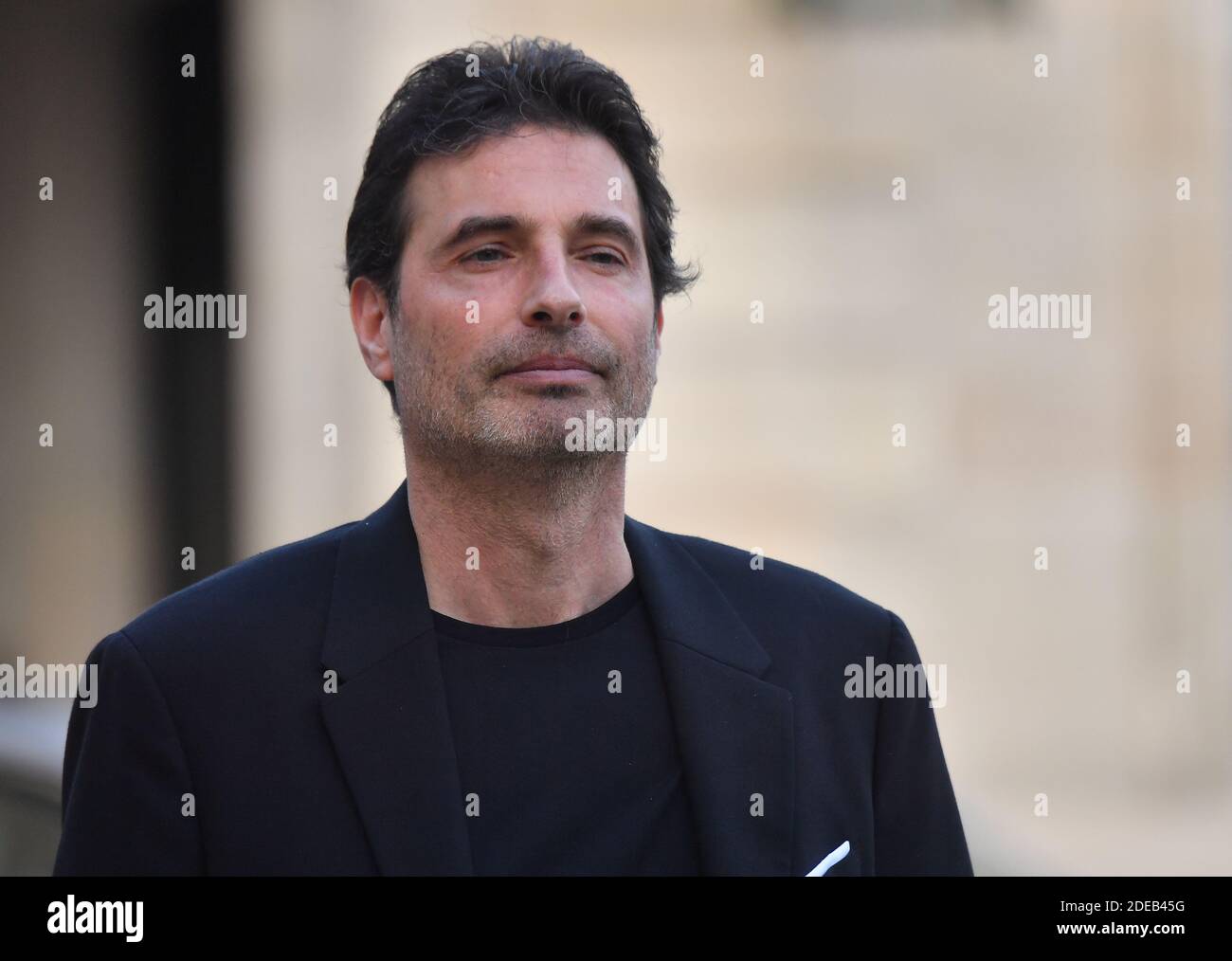 Richard Orlinski arrives at the Simone Veil prize, at the Elysee Palace ...