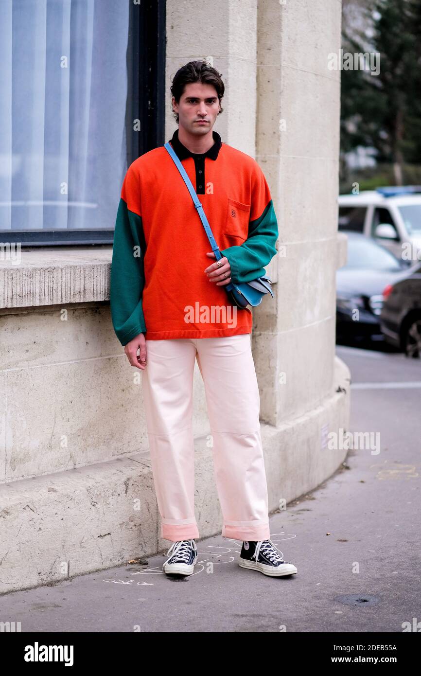 Street style, Marc Forne arriving at Nina Ricci Fall-Winter 2019-2020 ...