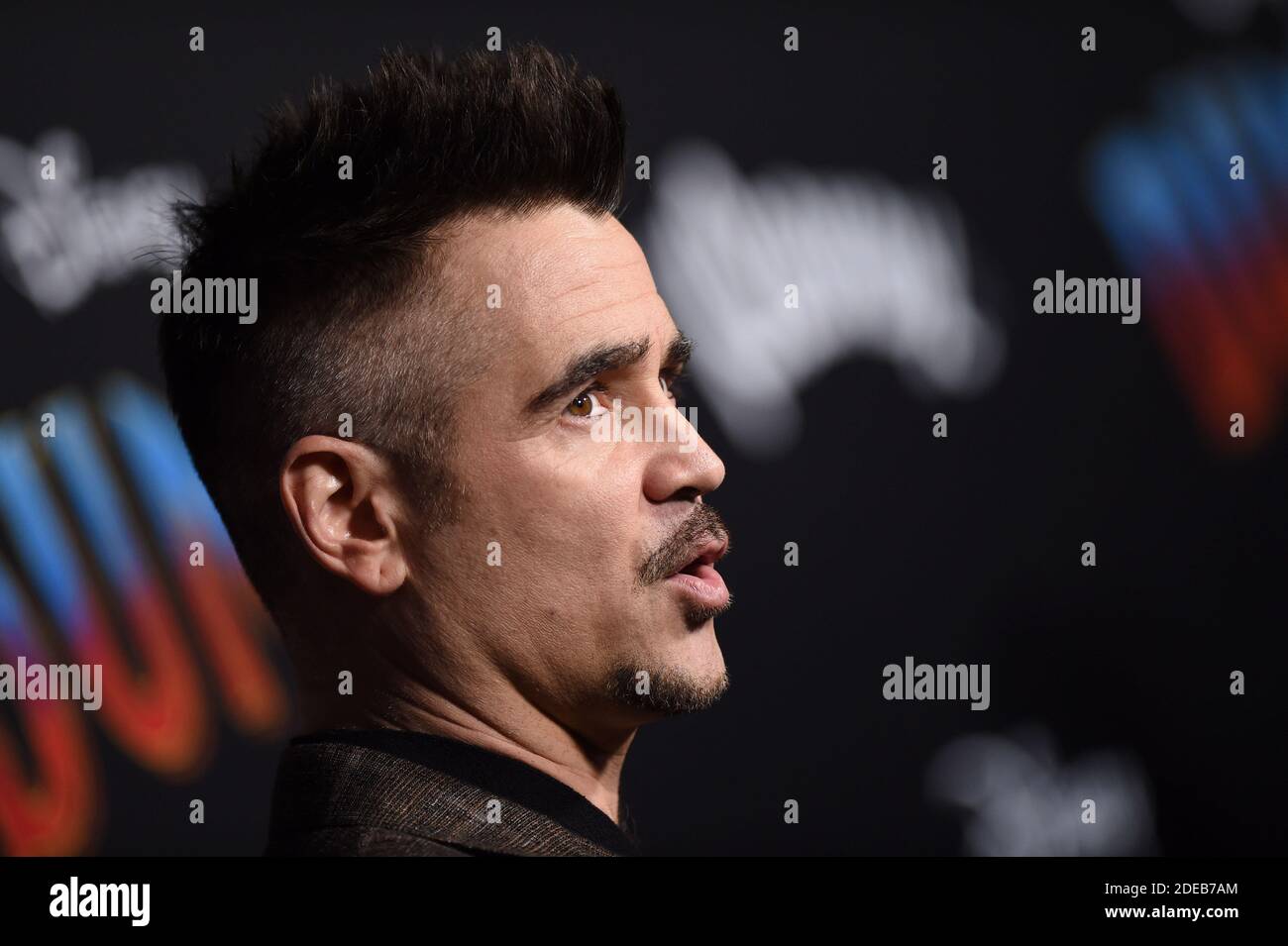 Colin Farrell attends the premiere of Disney's 'Dumbo' at El Capitan ...