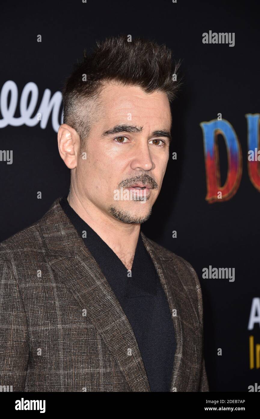 Colin Farrell attends the premiere of Disney's 'Dumbo' at El Capitan ...