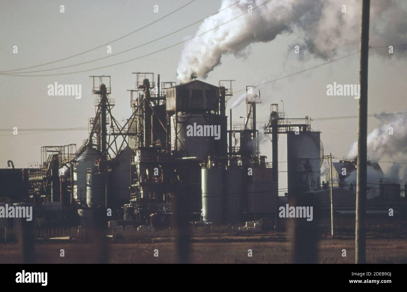 1970s Photo (1972) - Massive concentration of industry in the san ...