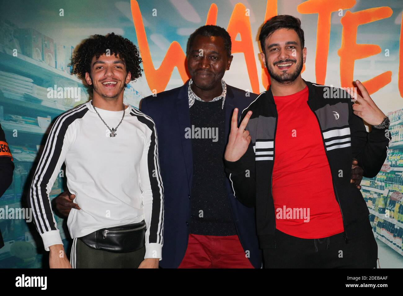 Karim Jebli, Nordine Salhi, Issaka Sawadogo attending the Walter ...