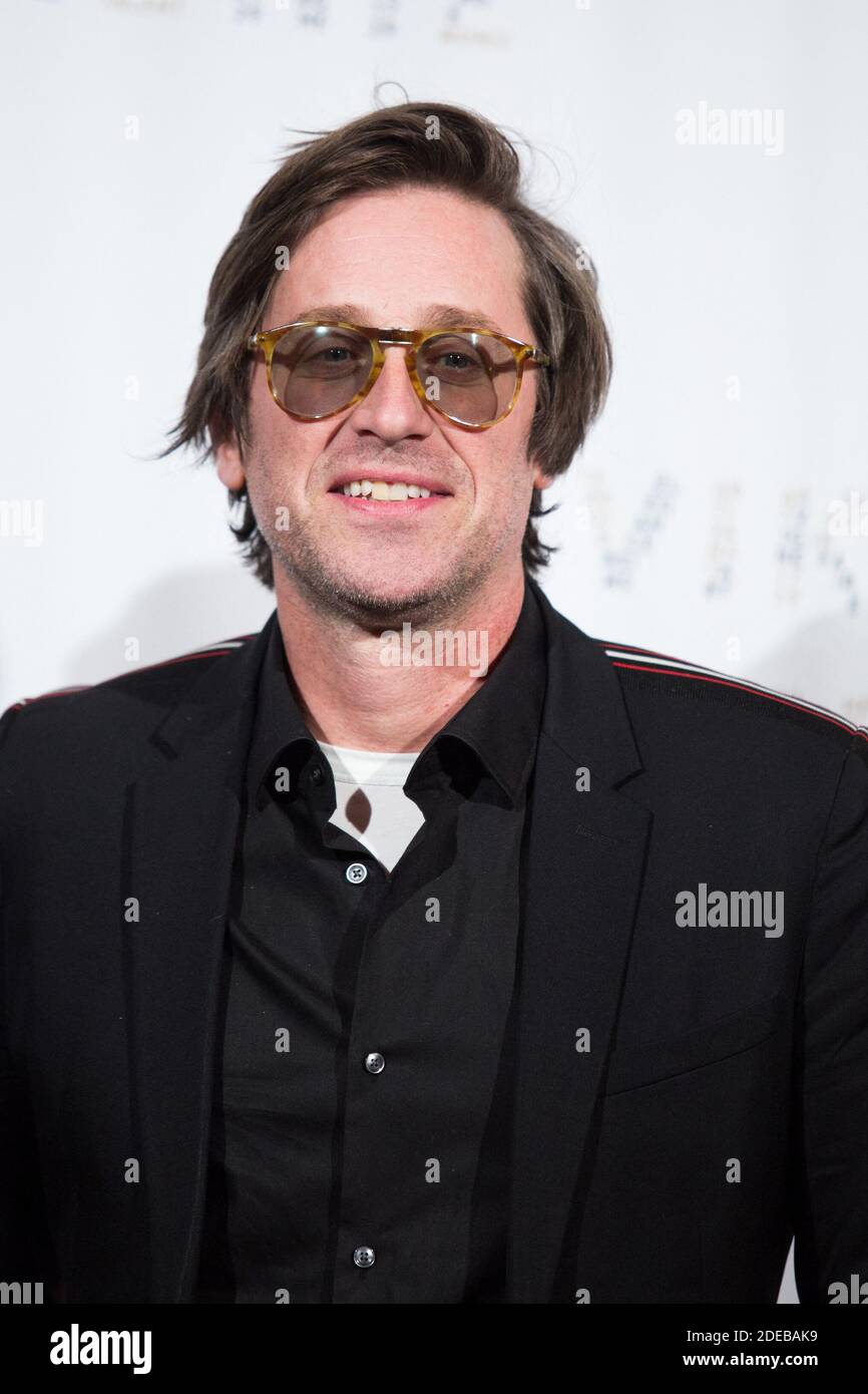 Thomas Dutronc attend the 'Vik Muniz X La Maison Ruinart' exhibition ...