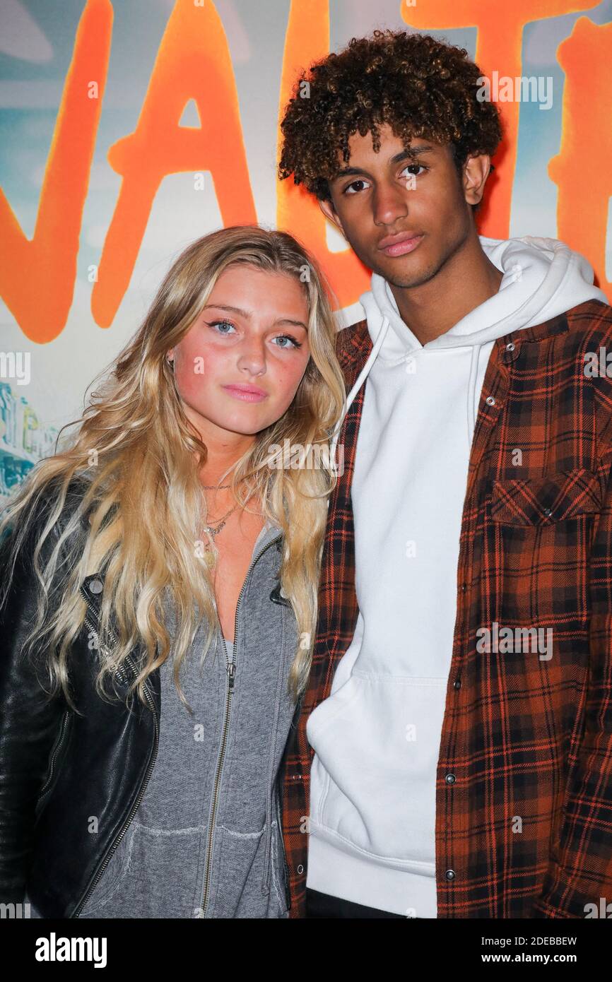 Ryan LA Violette and Laura Genovino attending the Walter Premiere held ...