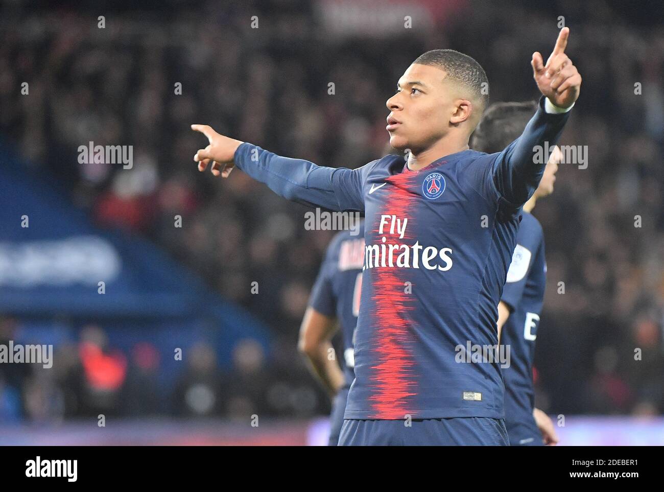 Paris Saint-Germain's Kylian Mbappé during the Ligue 1 Paris Saint ...