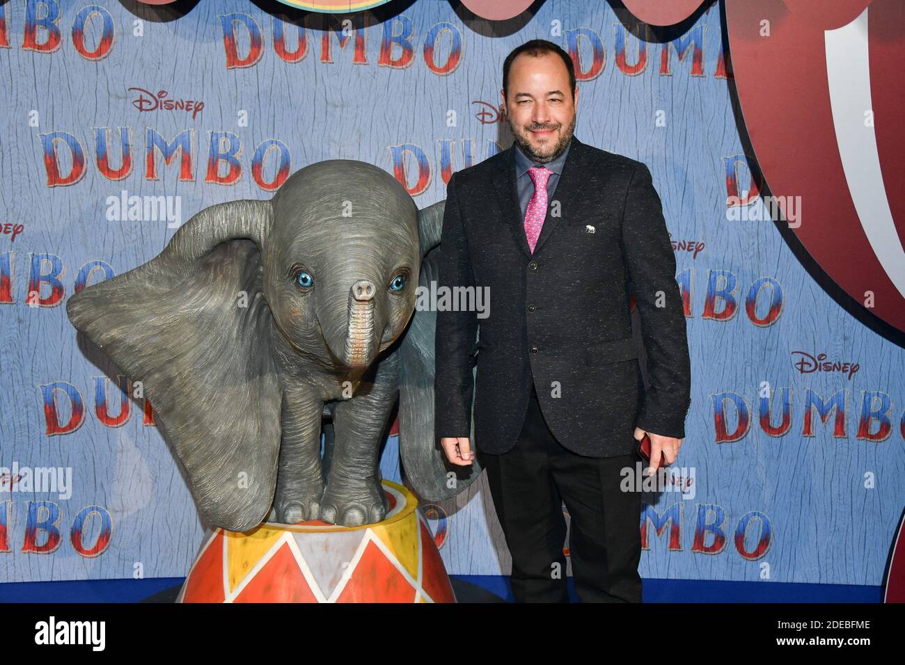 Derek Frey attends the Dumbo gala screening at Le Grand Rex Cinema on ...
