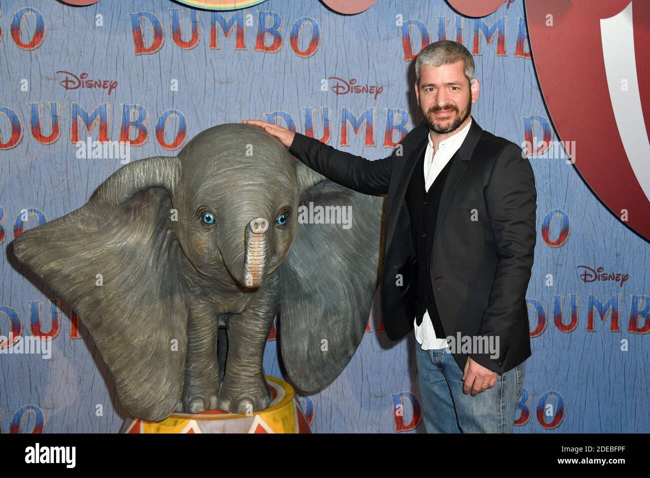 Gregoire attends the Dumbo gala screening at Le Grand Rex Cinema on ...