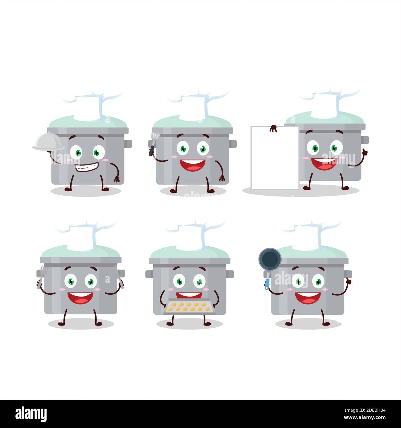 An aluminium stove Stock Vector Images - Alamy