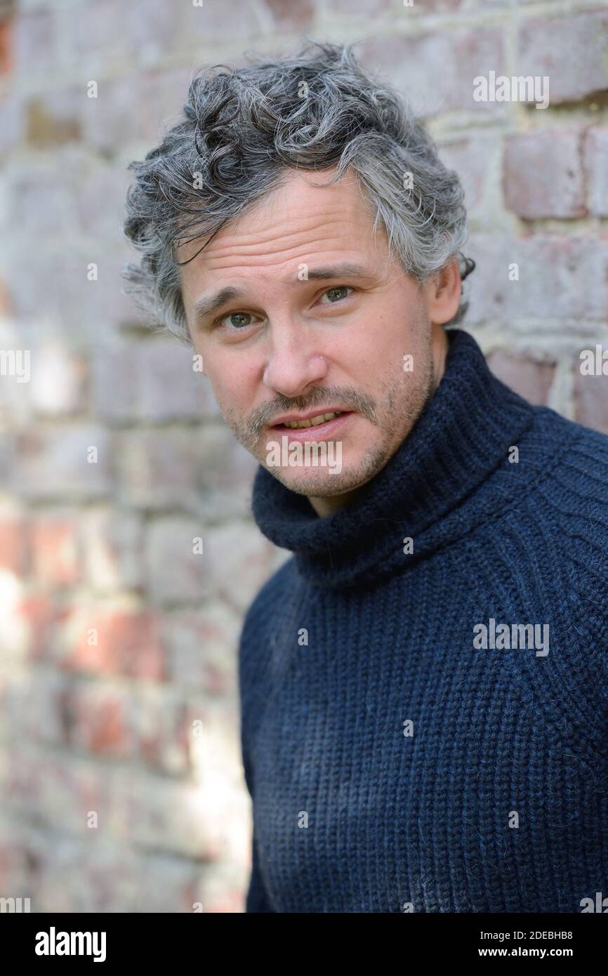 Nicolas Giraud attending a photo session as part of the 9th Festival 2 ...