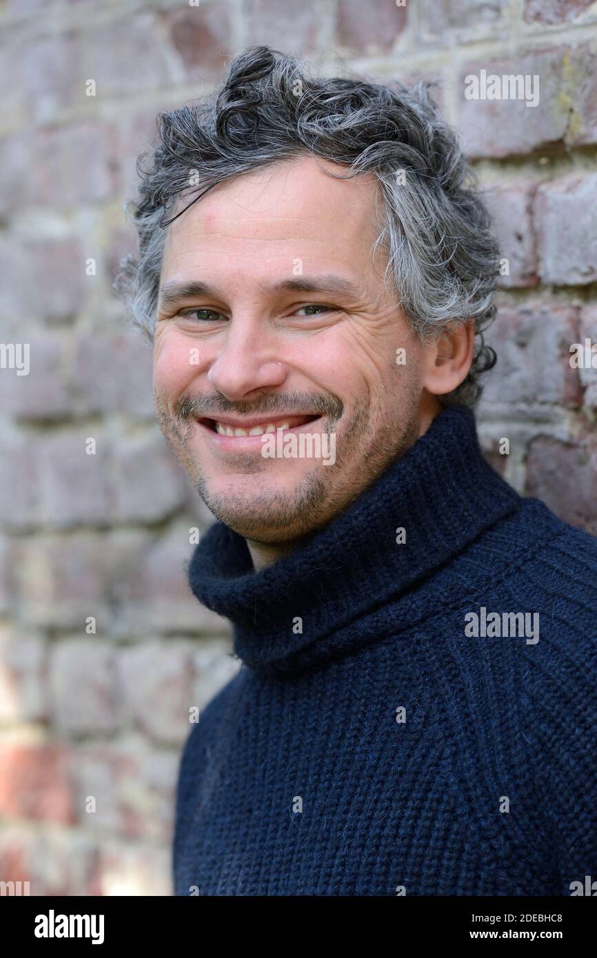 Nicolas Giraud attending a photo session as part of the 9th Festival 2 ...