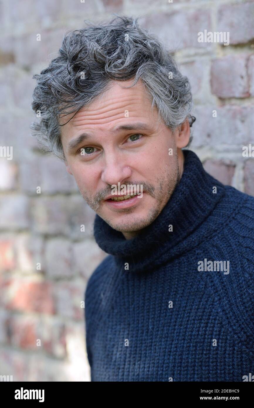 Nicolas Giraud attending a photo session as part of the 9th Festival 2 ...