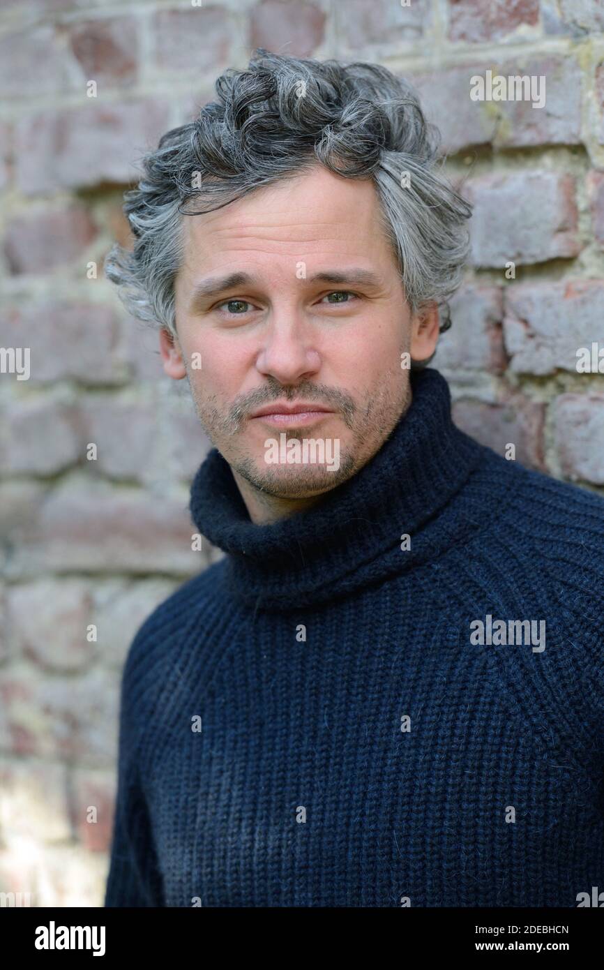 Nicolas Giraud attending a photo session as part of the 9th Festival 2 ...
