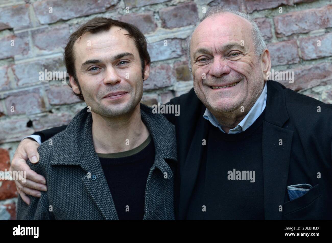 Robinson Stevenin and Jean-Christophe Bouvet attending a photo session ...