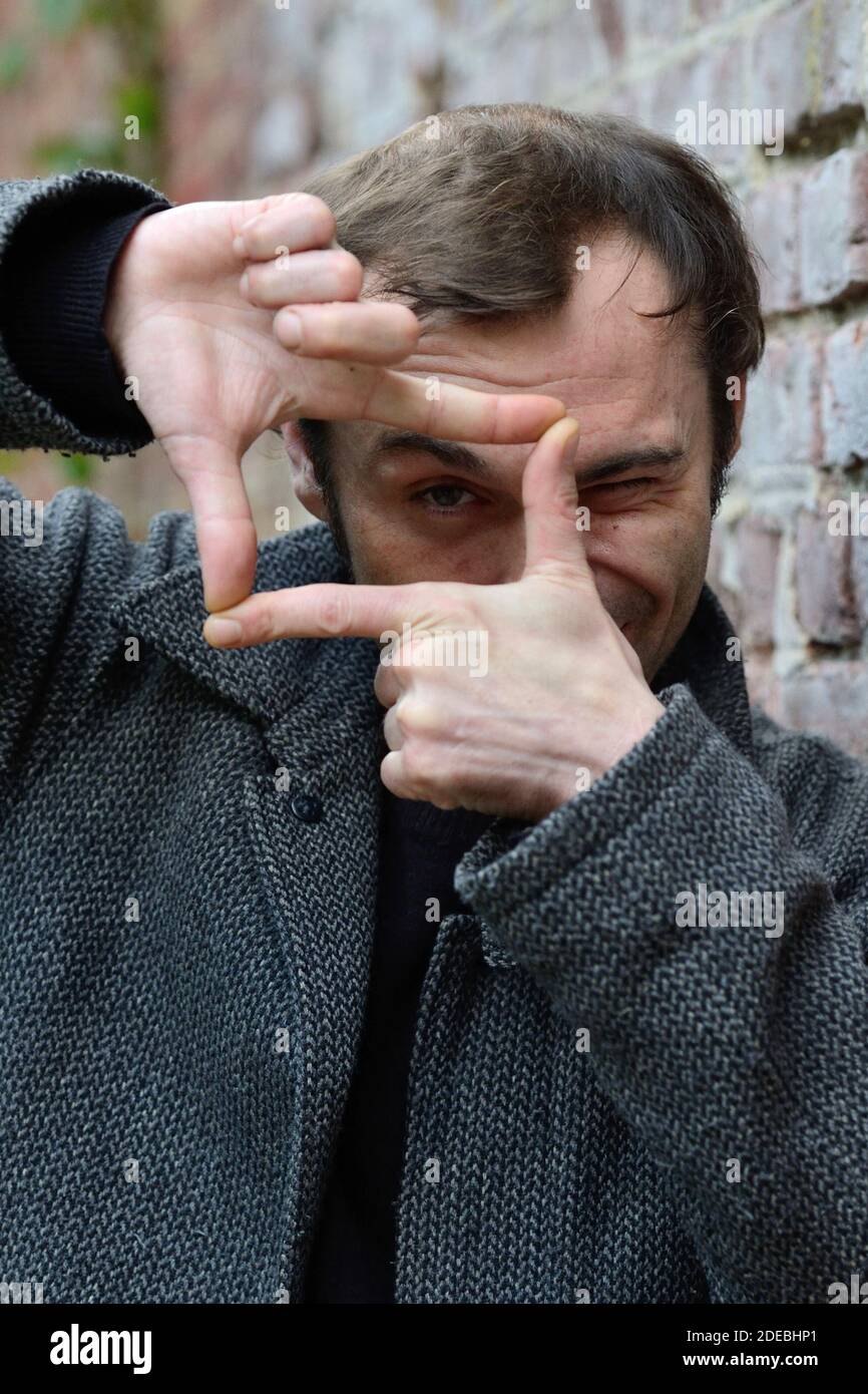 Robinson Stevenin attending a photo session as part of the 9th Festival ...