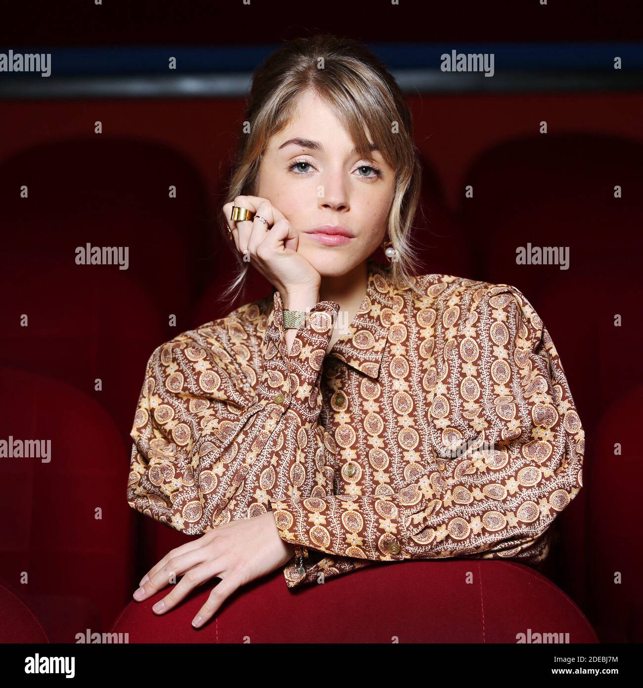 Exclusive - Alice Isaaz posing during a photo shoot as part of the Prix ...