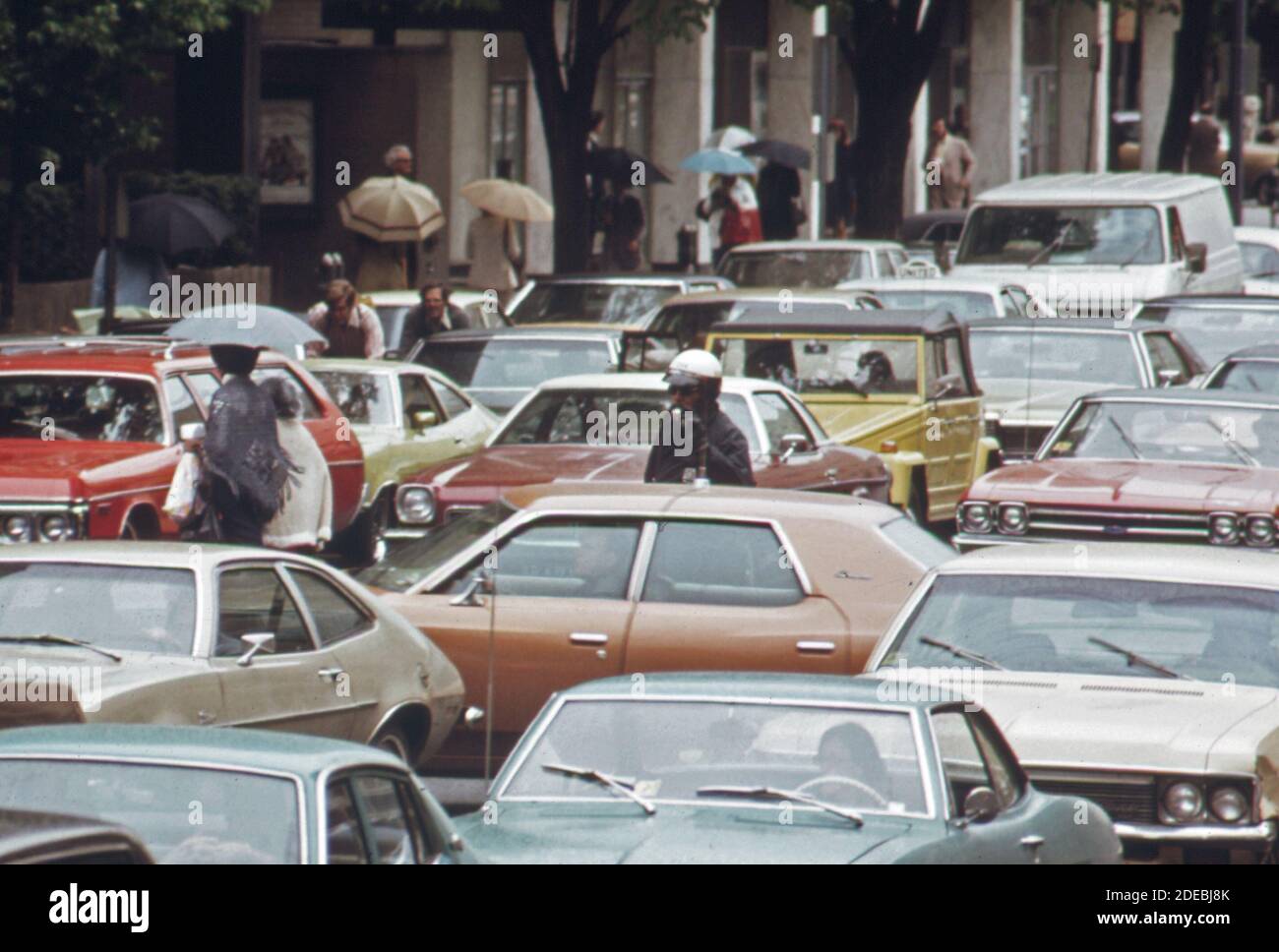 1970s traffic jam hi-res stock photography and images - Alamy