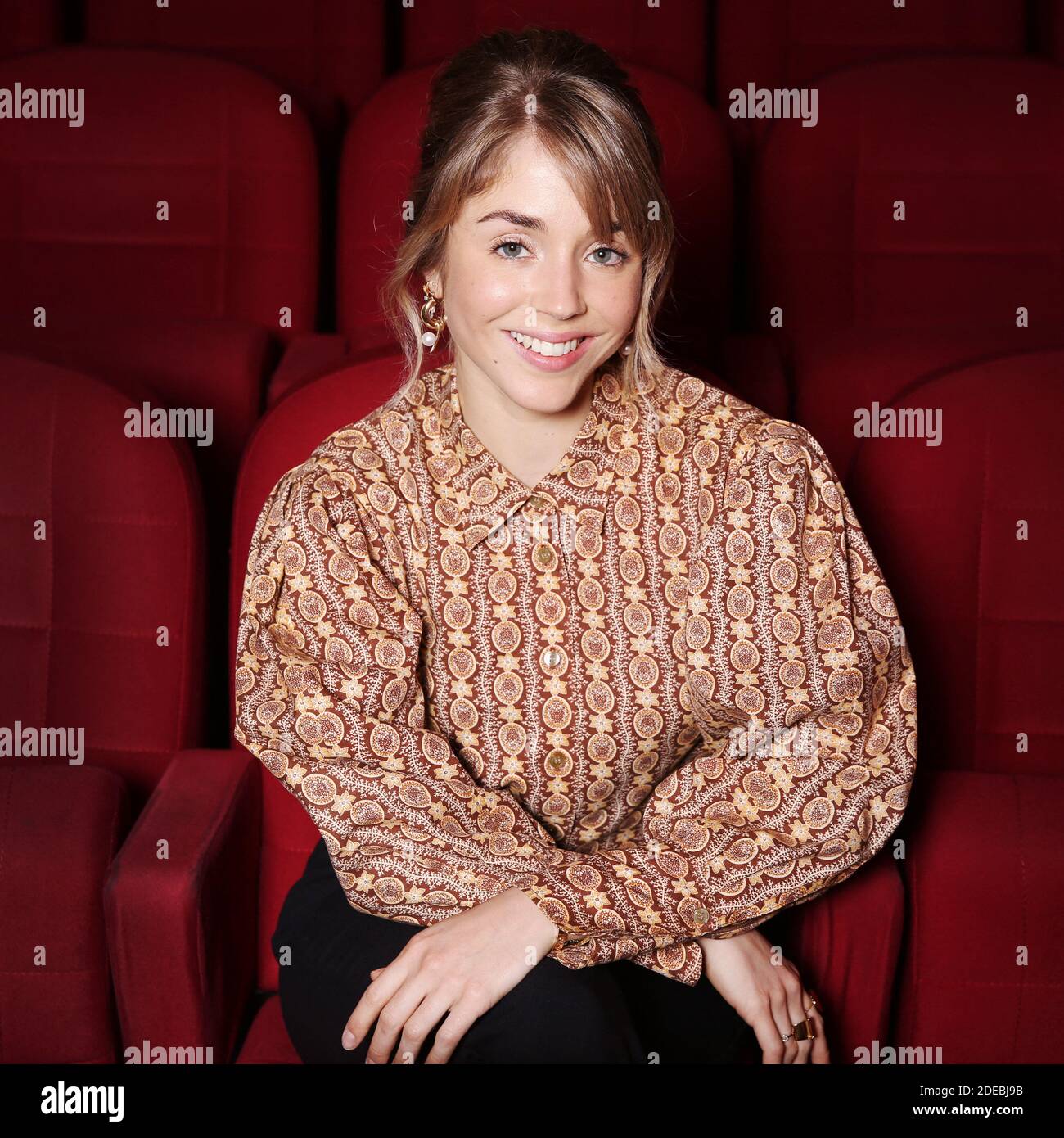 Exclusive - Alice Isaaz posing during a photo shoot as part of the Prix ...