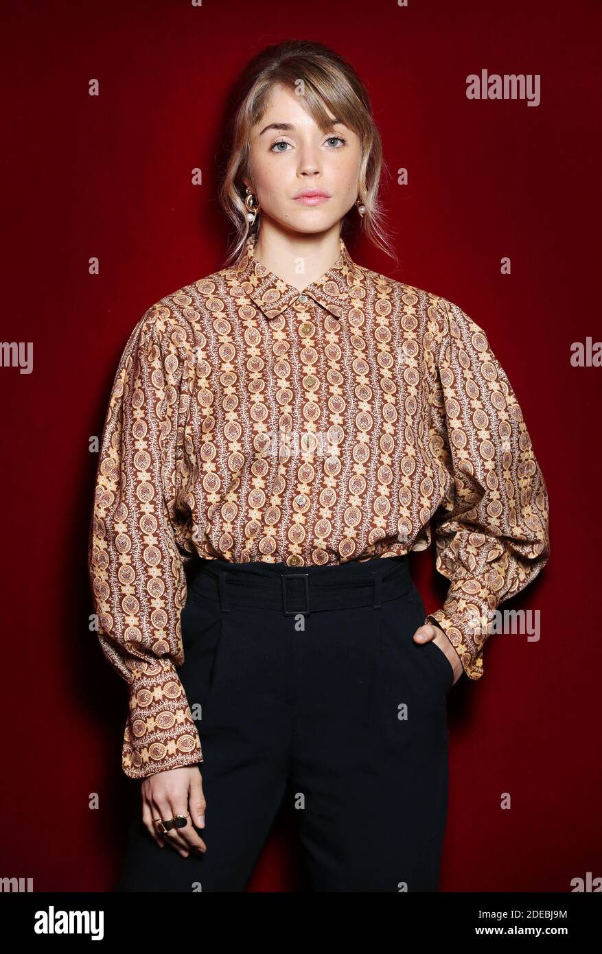 Exclusive - Alice Isaaz posing during a photo shoot as part of the Prix ...