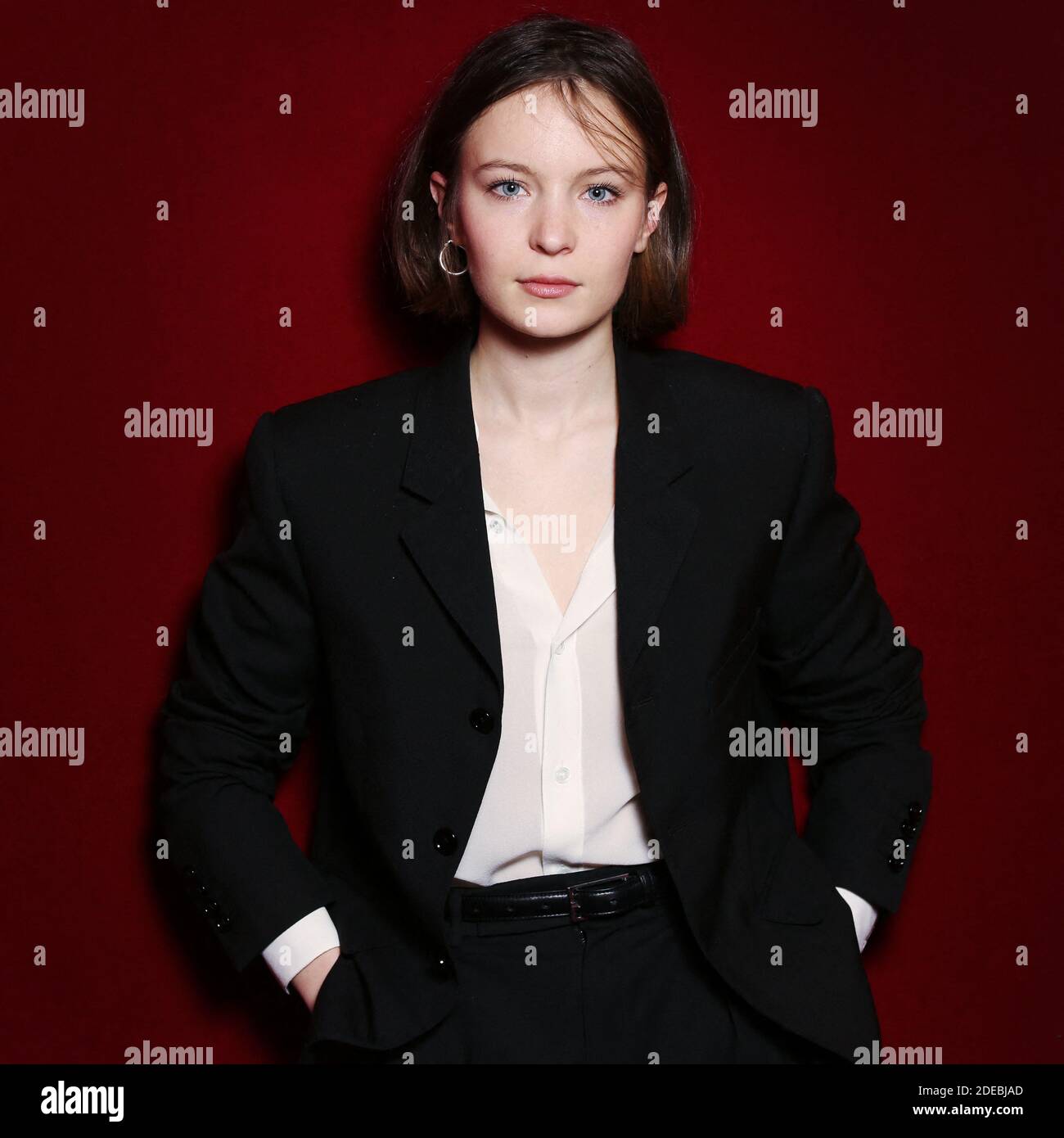 Exclusive - Diane Rouxel posing during a photo shoot as part of the ...