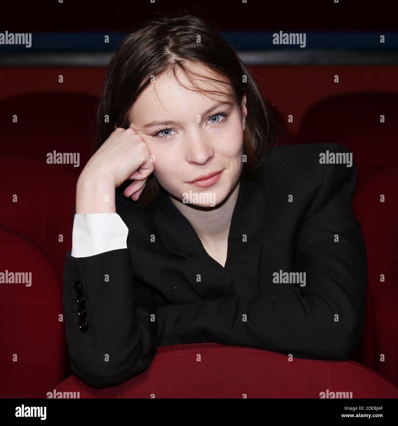 Exclusive - Diane Rouxel posing during a photo shoot as part of the ...