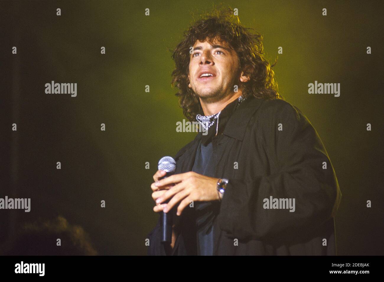 ARCHIVES - Undated picture of Patrick Bruel live in France. Photo by ...