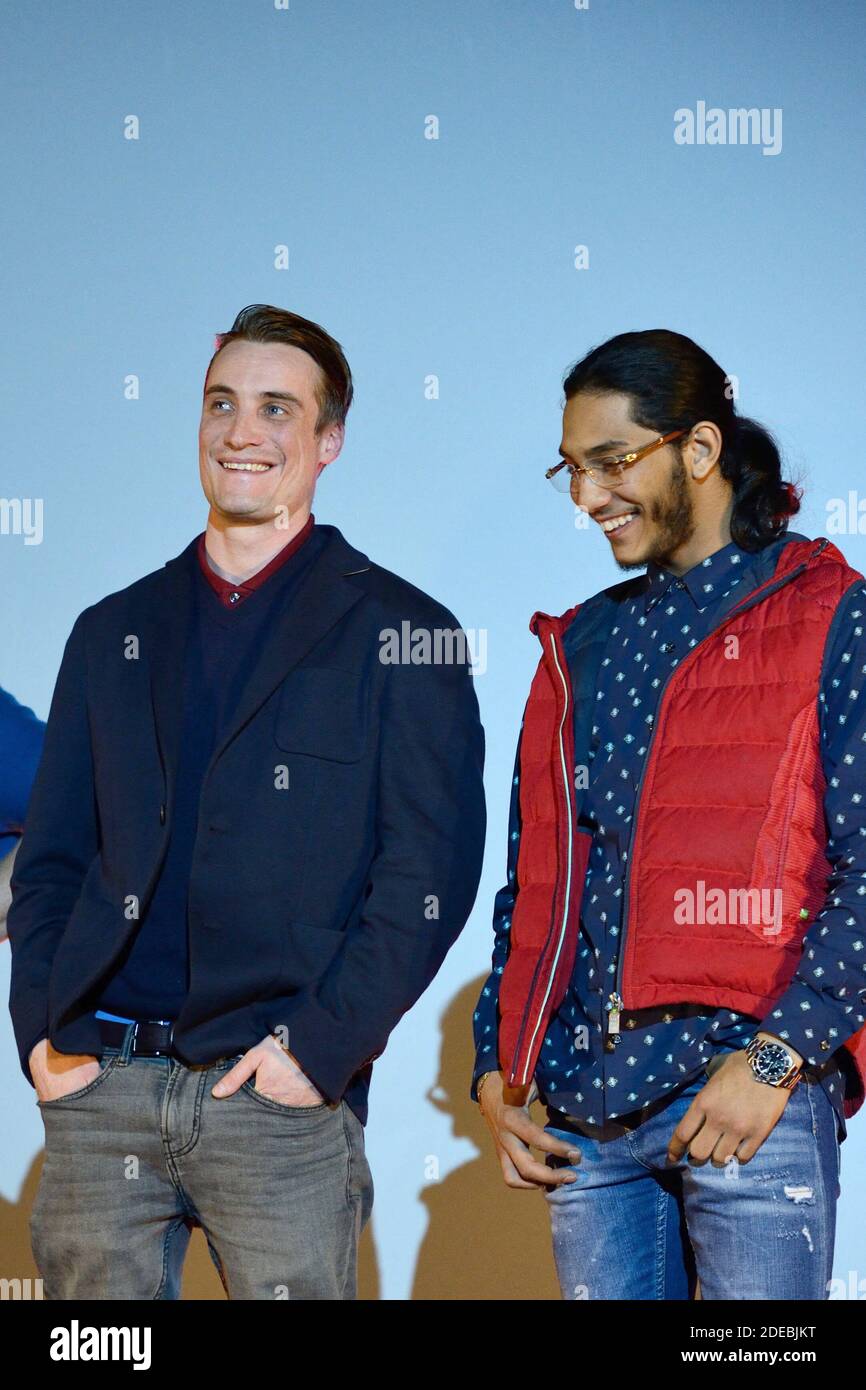 Pierre Lottin and Dylan Robert attending the Tribute to Madeline ...