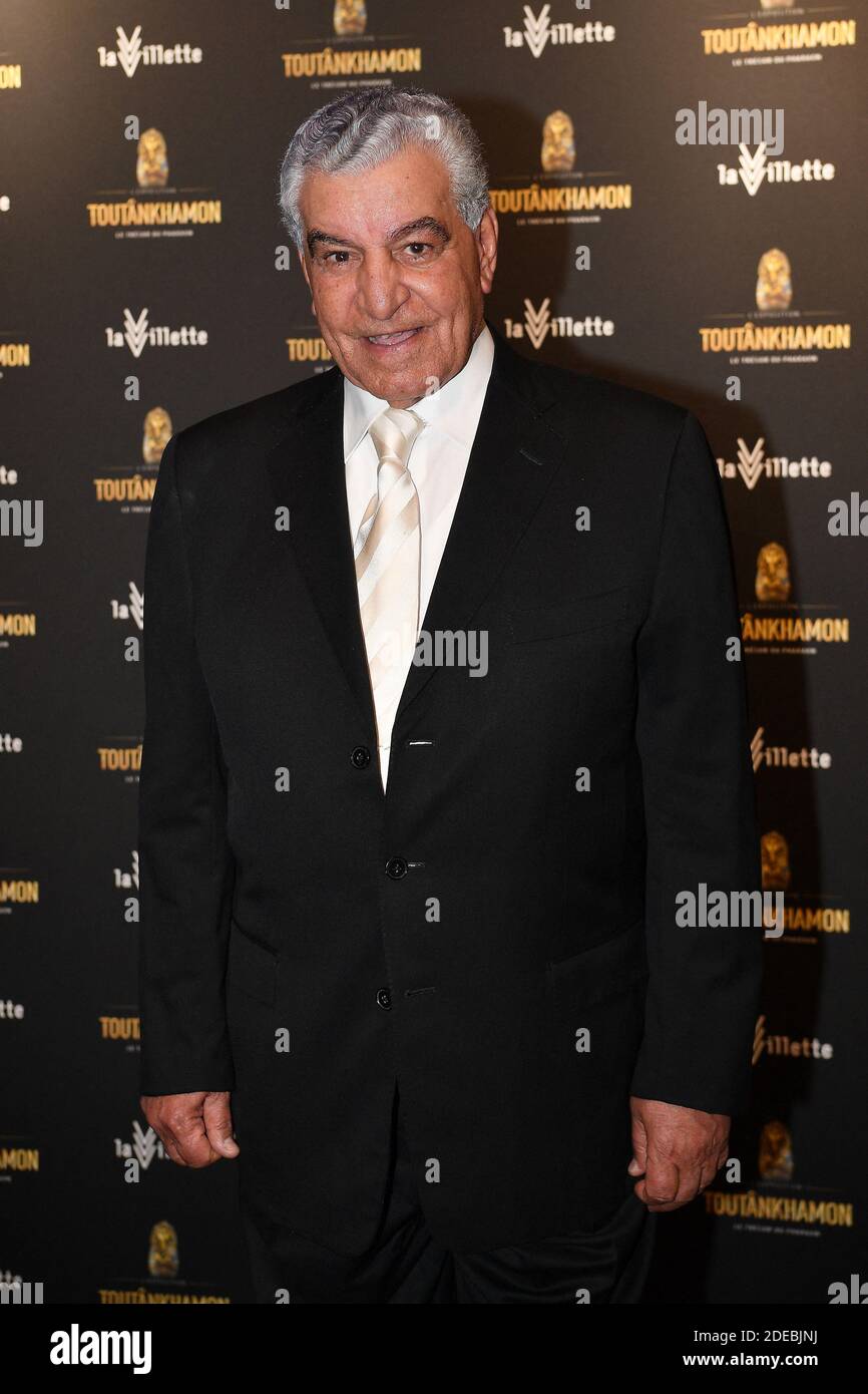 Egyptologist, Doctor Zahi Hawass attends the Toutankhamon, Le Tresor du ...