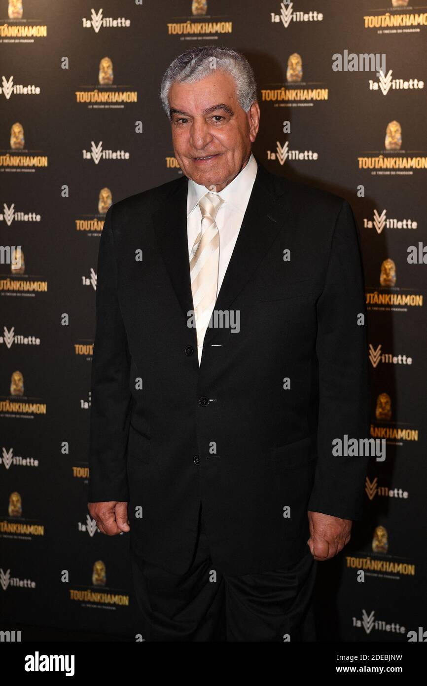 Egyptologist, Doctor Zahi Hawass attends the Toutankhamon, Le Tresor du ...