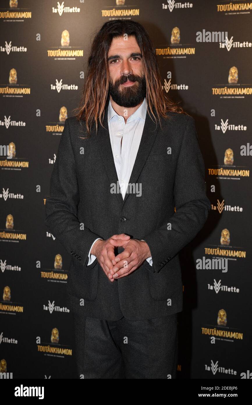 Nicolas Lefebvre attends the Toutankhamon, Le Tresor du Pharaon ...