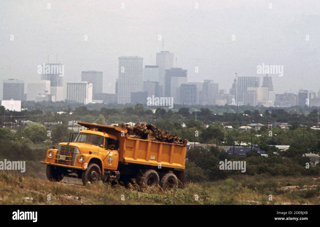 1970s houston skyline hi-res stock photography and images - Alamy