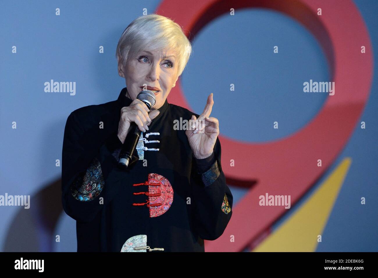 Nicole Croisille attending the Tribute to Jean-Loup Dabadie as part of ...