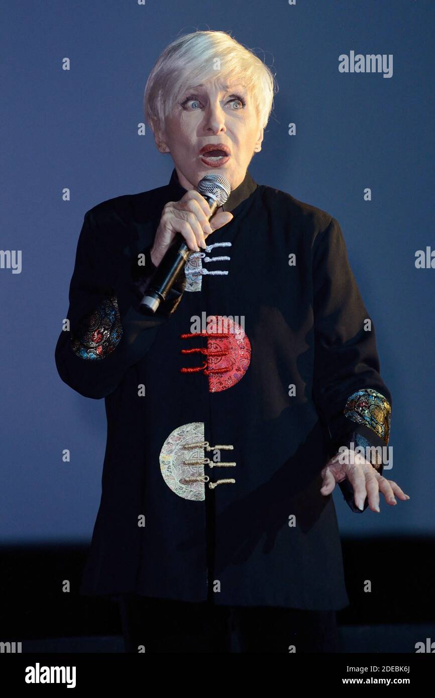 Nicole Croisille attending the Tribute to Jean-Loup Dabadie as part of ...