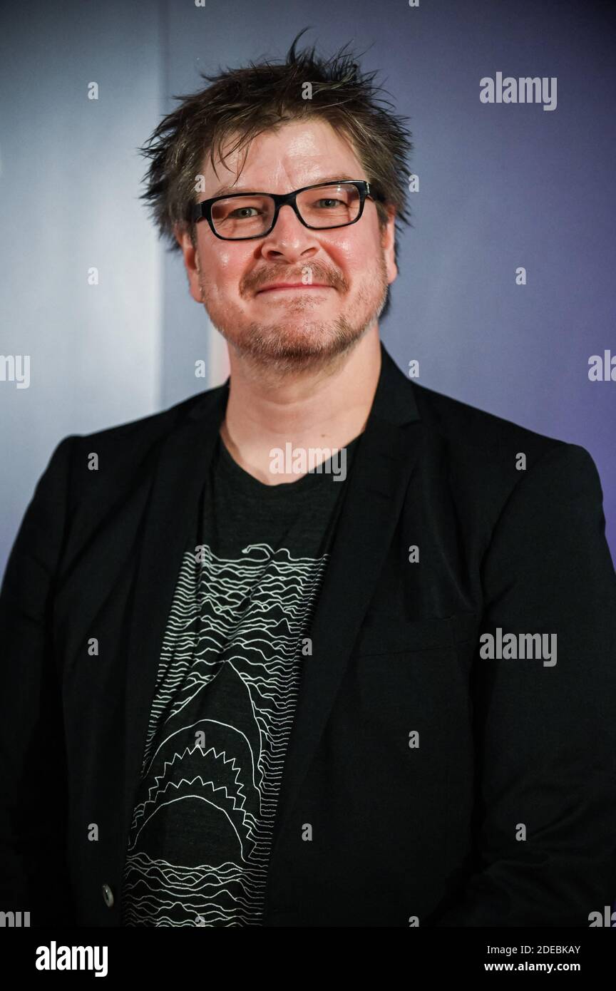 Podz poses during the opening ceremony of Series Mania Festival in ...