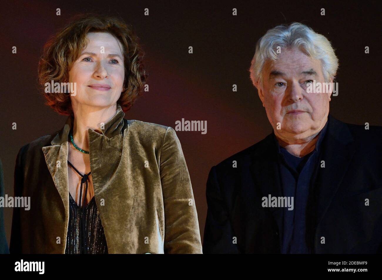 Marie Bunel and Daniel Vigne attending the Closing Ceremony of the 9th ...
