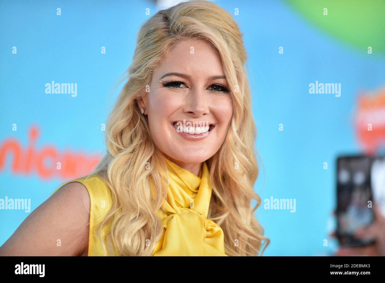 Heidi Pratt attends Nickelodeon's 2019 Kids' Choice Awards at Galen ...