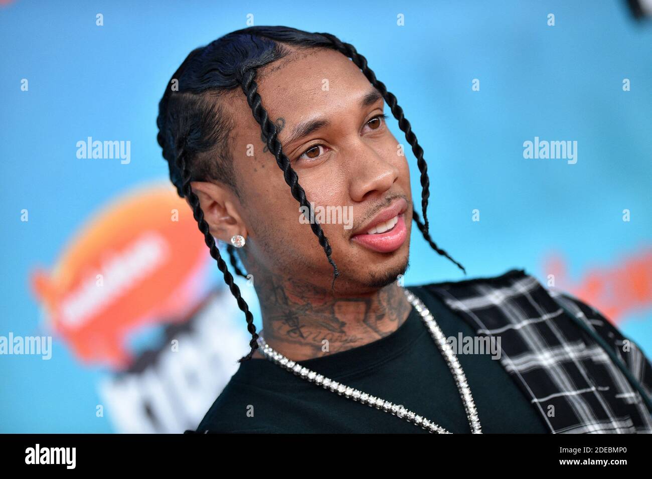 Tyga attends Nickelodeon's 2019 Kids' Choice Awards at Galen Center on ...