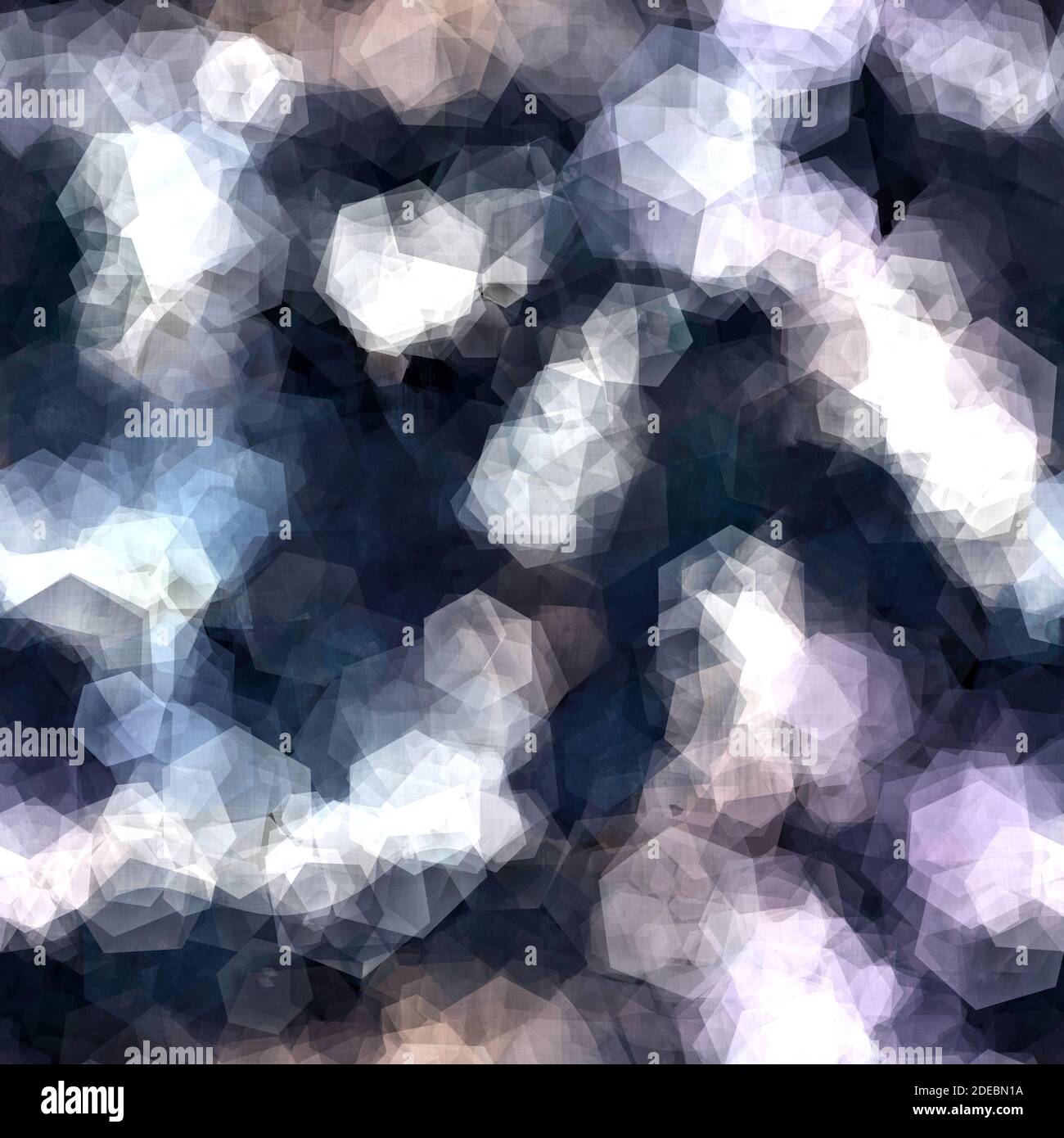 Seamless geo splattered hexagon shape pattern print Stock Photo - Alamy