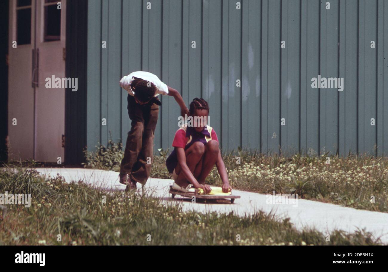 1970s Photo (1973) - The children of Rand WV live in a town where much ...