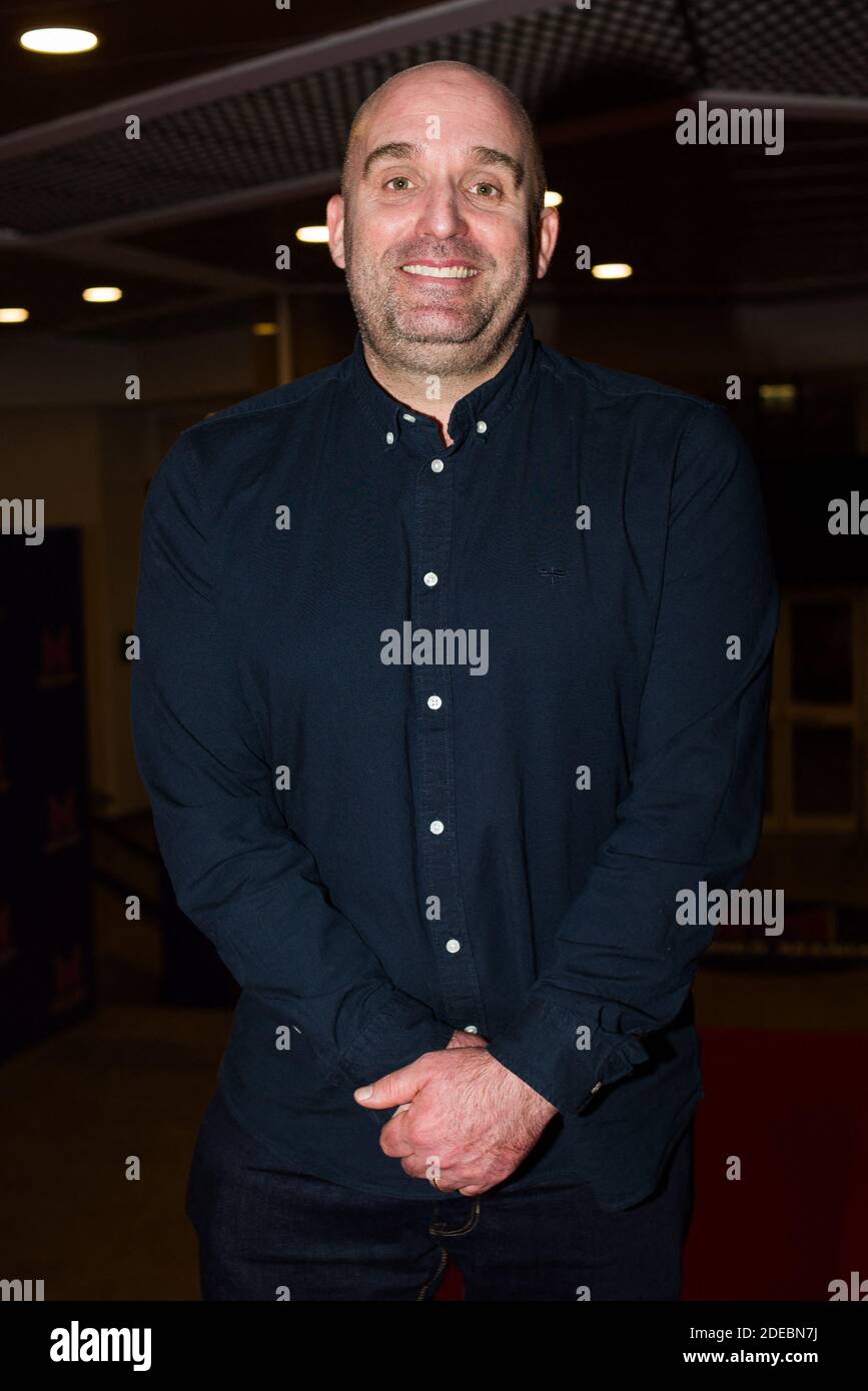 Shane Meadows poses during a Series Mania Festival photocall in Lille ...