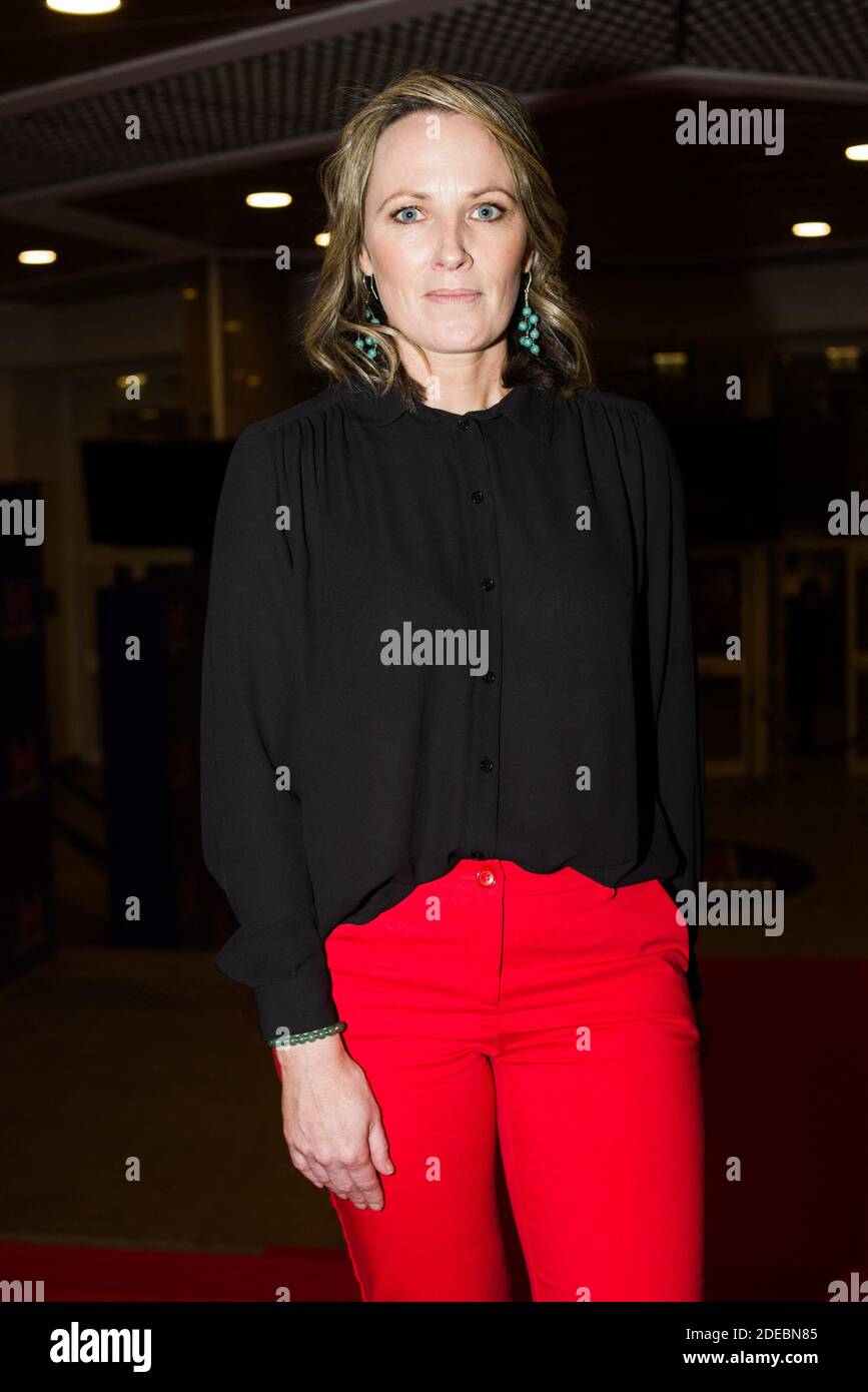 Helen Behan poses during a Series Mania Festival photocall in Lille on ...