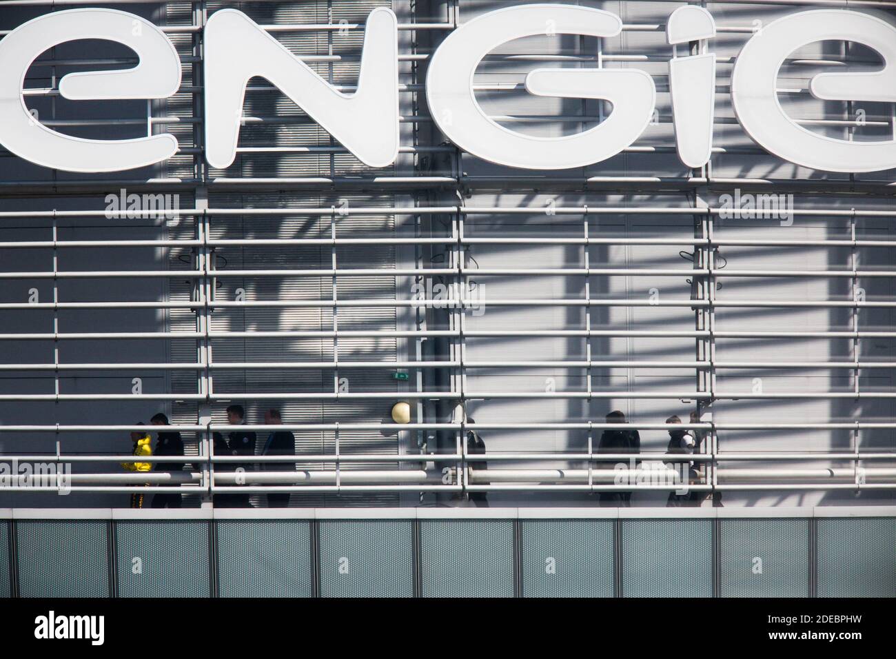 Exclusive - Alain Robert aka The French Spider-Man climbs the Engie ...