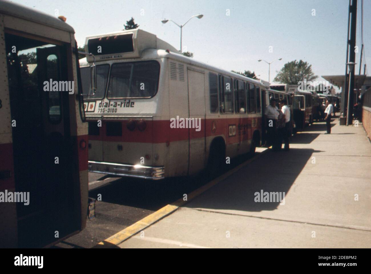 1970s dial a ride bus hi-res stock photography and images - Alamy