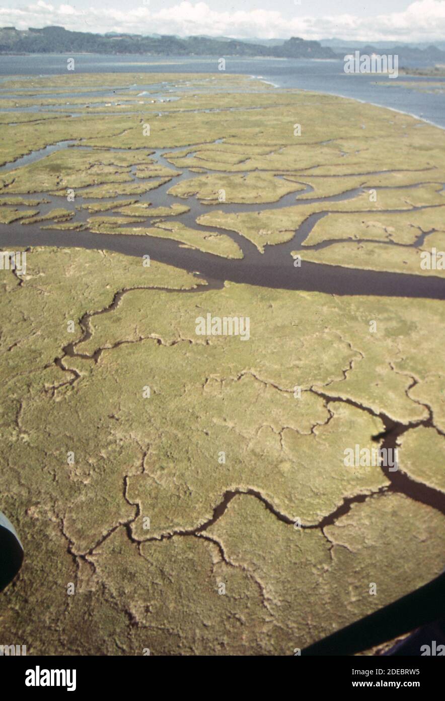 1970s Photos (1972) - Columbia River estuary (Oregon Stock Photo - Alamy