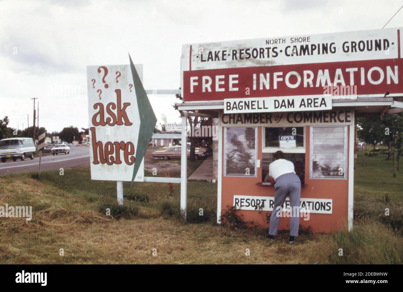 1970s Photos (1973) - Roadside booth at Eldon; on the fringe of the ...