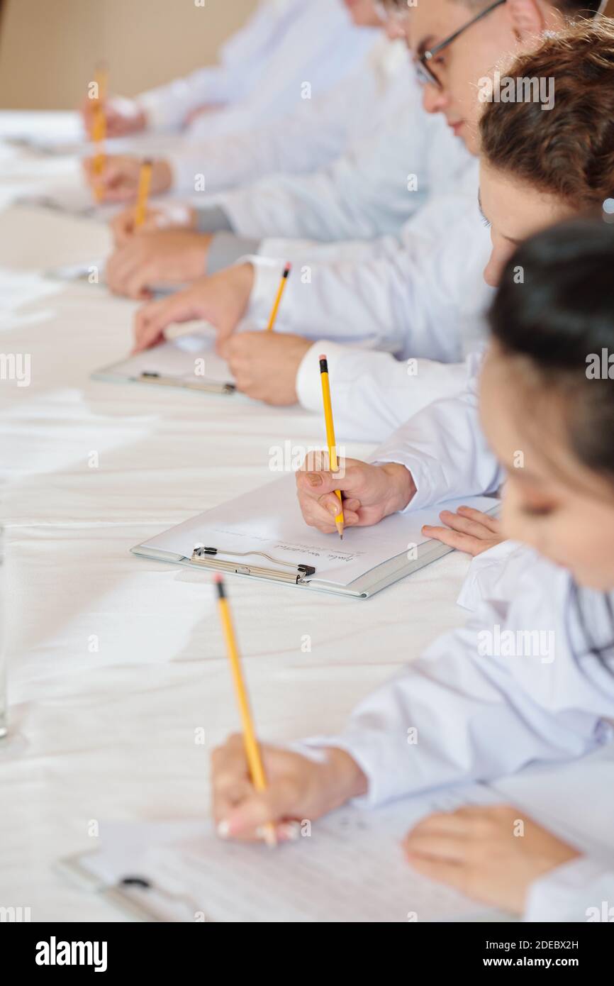 Lesson in medical school Stock Photo - Alamy
