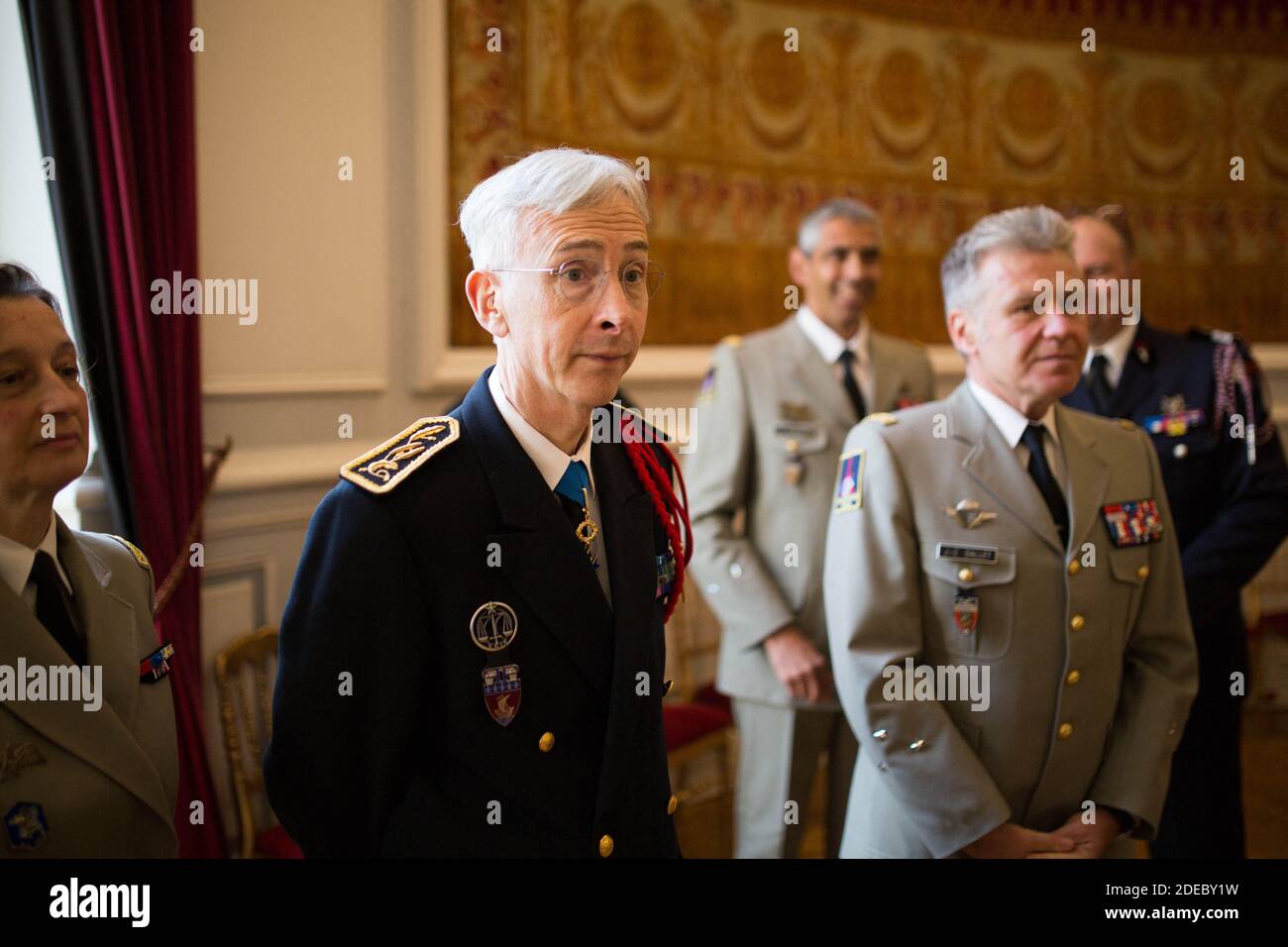 Didier Lallement, prefet de police de paris, during the Tribute ...