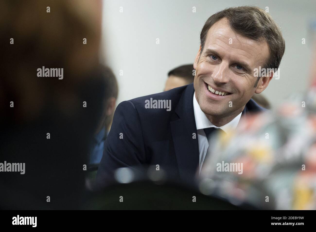 Emmanuel macron children hi-res stock photography and images - Alamy