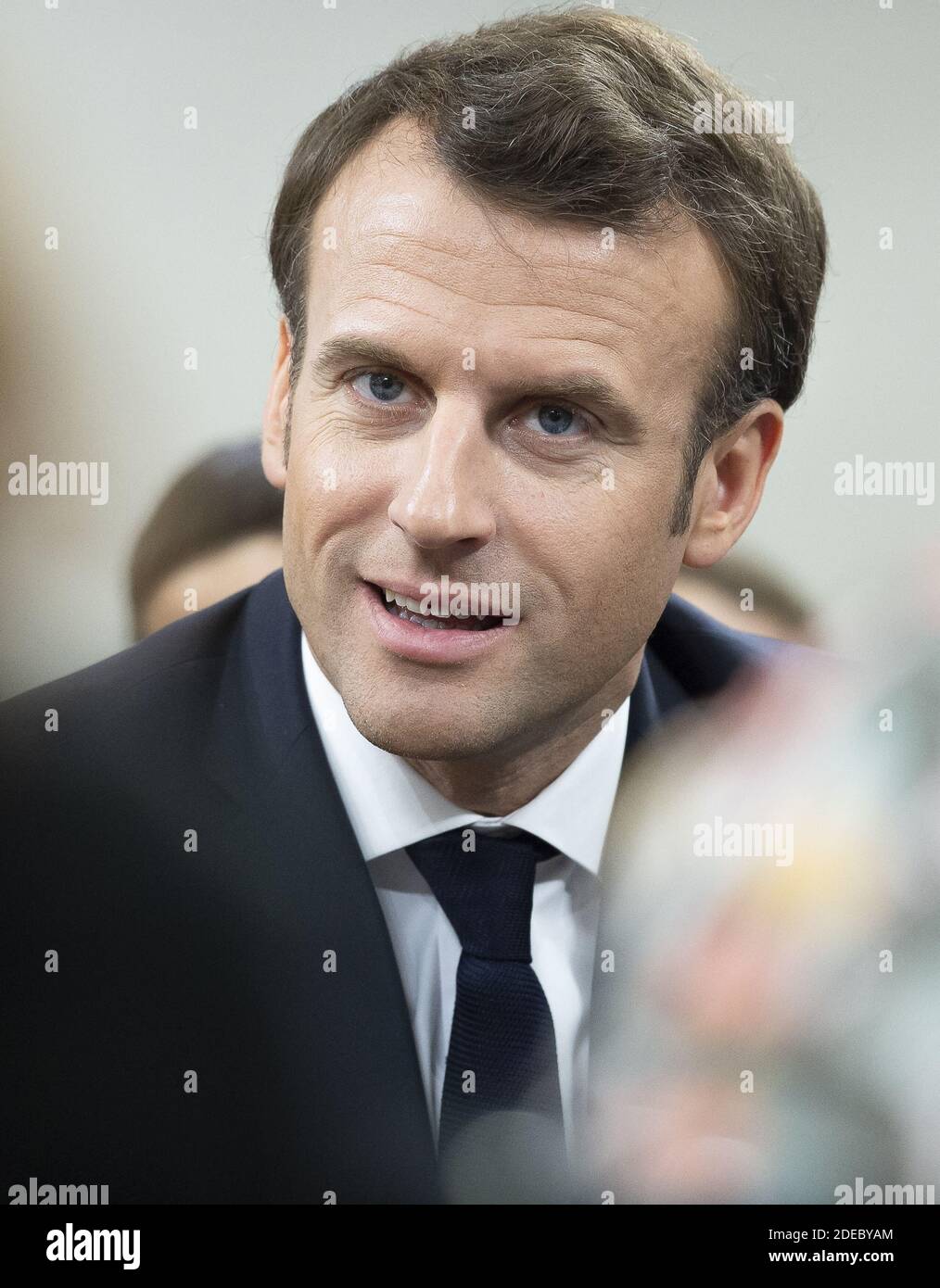 Emmanuel macron children hi-res stock photography and images - Alamy